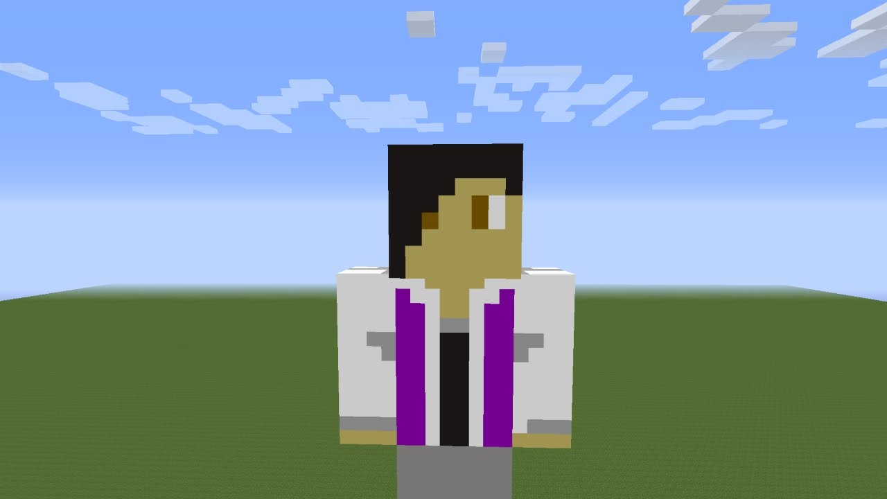 MineCraft Builds - Jinbop statue - YouTube