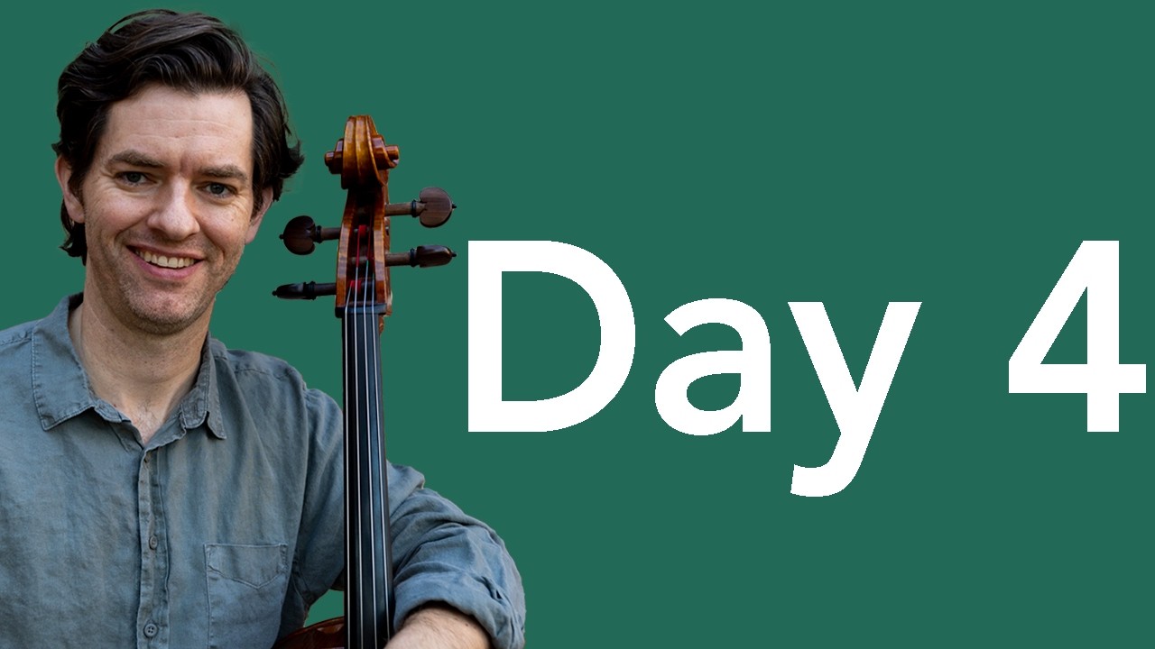 Setting up the Left Hand Shape on the Cello - Day 4 Adult Beginner ...