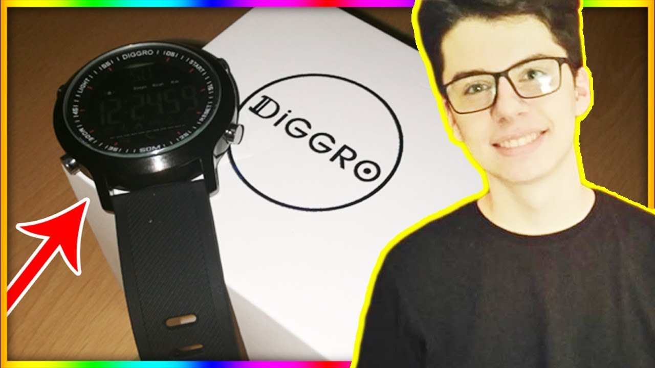 MA 1ÈRE MONTRE CONNECTÉE ! ( Diggro DI04 ) - YouTube