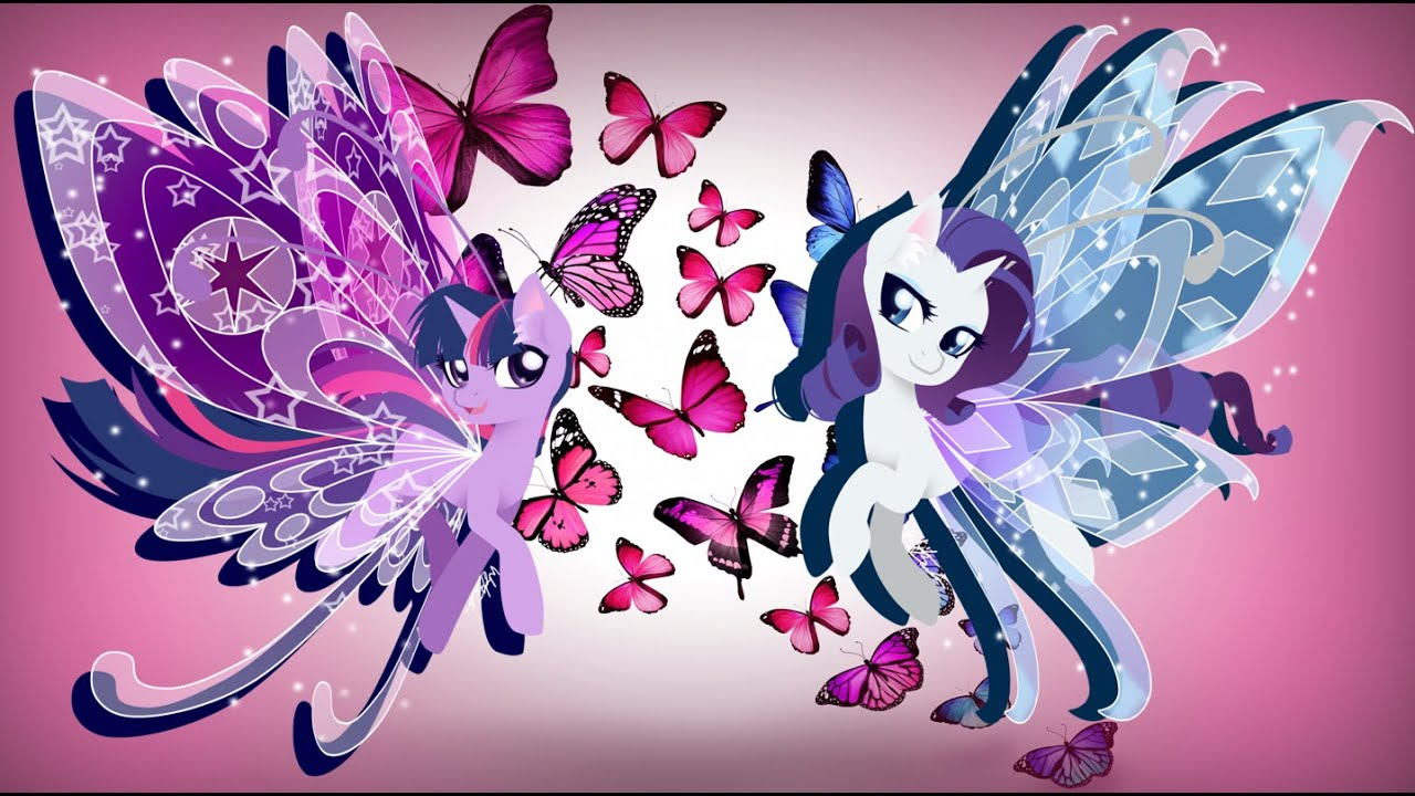My Little Pony Butterfly form - YouTube