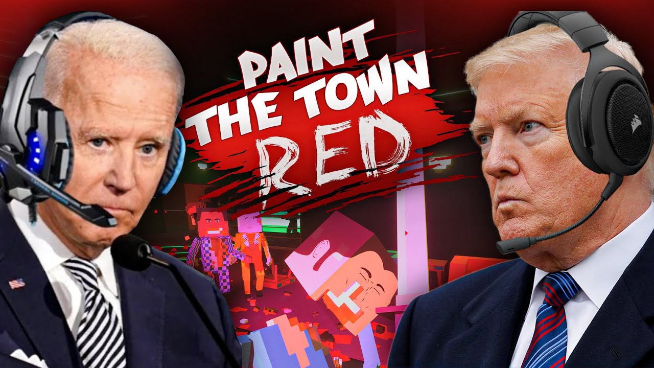 US Presidents Escape Prison In Paint The Town Red - YouTube