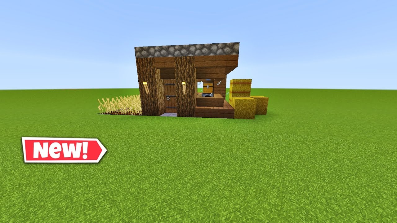 Minecraft build ⚒️- Cara membangun rumah survival Minecraft - YouTube