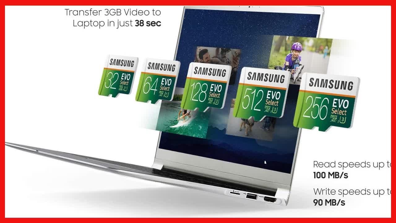 Great product - SAMSUNG: EVO Select 128GB MicroSDXC UHS-I U3 100MB/s ...
