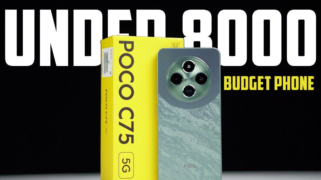 INR 8,000/- க்கு 🤯இப்படி ஓரு Phone ah🔥?? | POCO C75 5G Review🤝 - YouTube