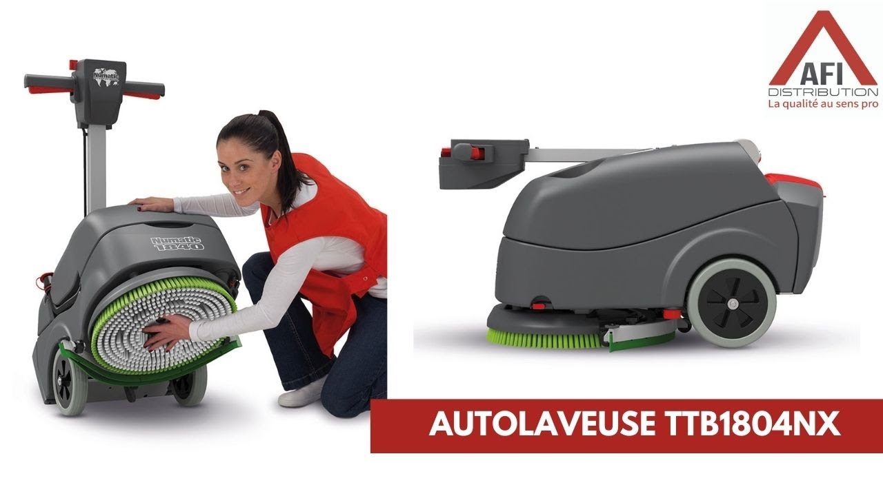 Autolaveuse compacte TTB1804NX - AFI DISTRIBUTION - YouTube