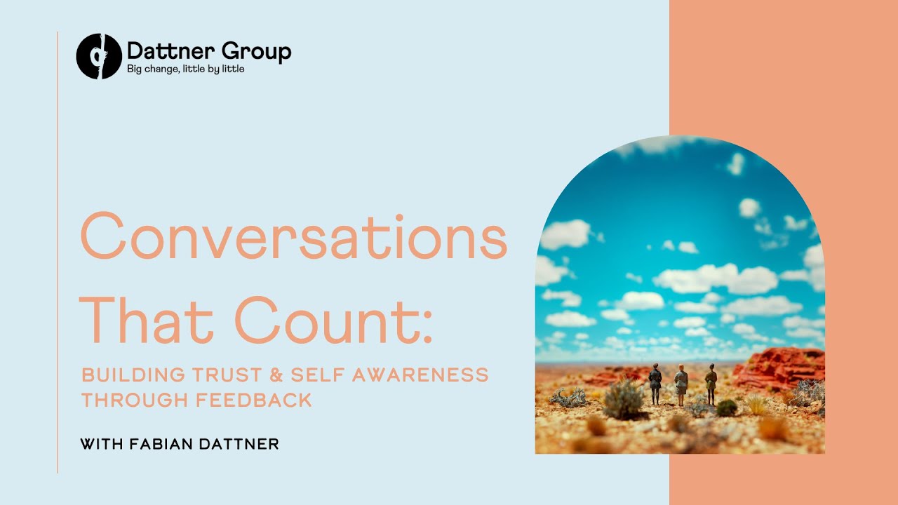 Conversations that Count: Building Trust & Self Awareness Through ...