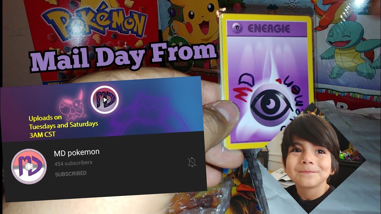 Pokémon Mail Day from MD Pokemon #Pokemon #Mail - YouTube