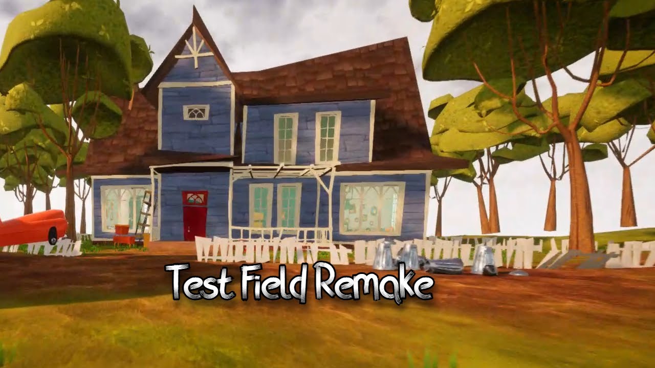 Hello Neighbor MOD: "Test Field: Remake" - Hello Mod Kit - YouTube