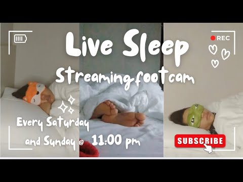 Live Sleep Stream | Foot Cam and Snoring | Sound Of Sleep - YouTube