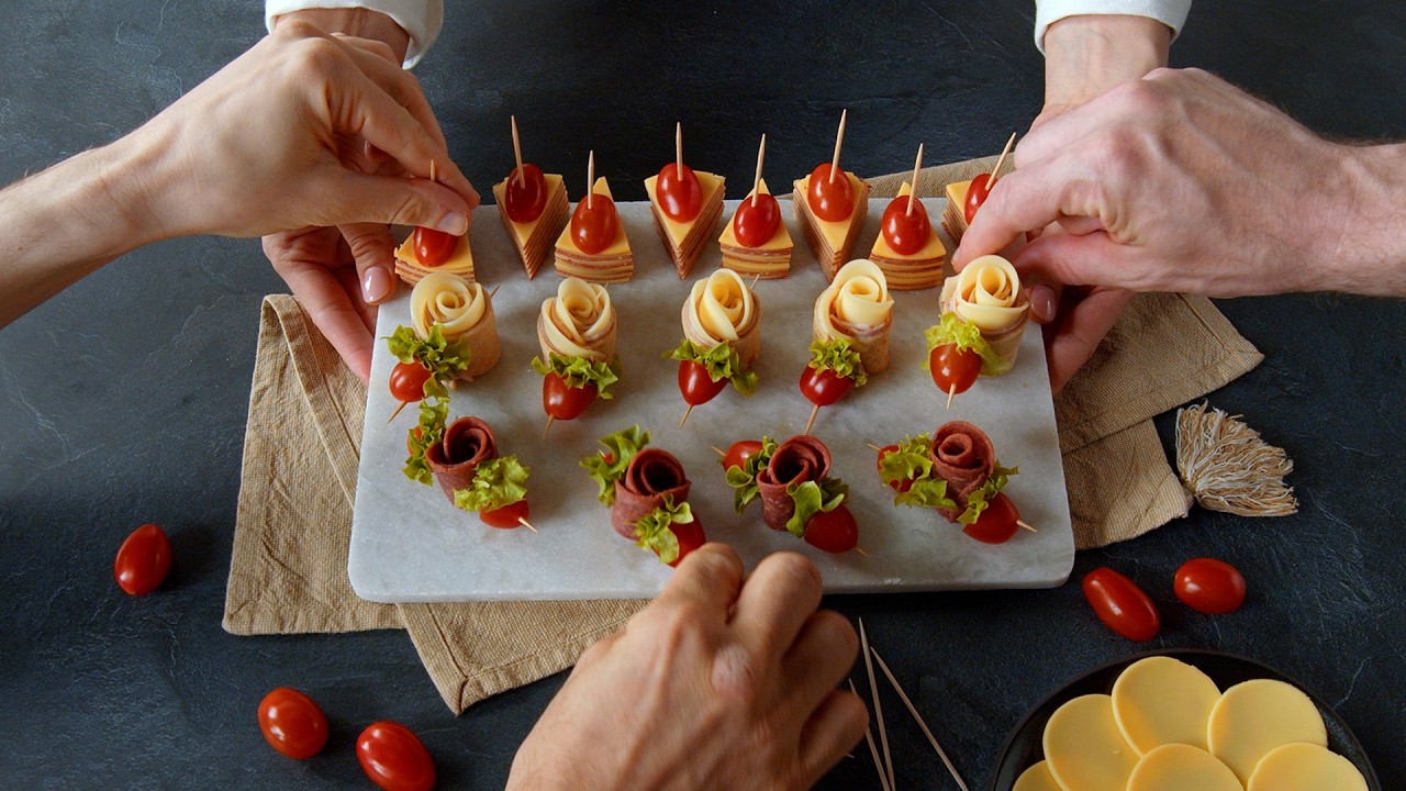 3 super leckere Fingerfood-Rezepte | Begeistern optisch und ...