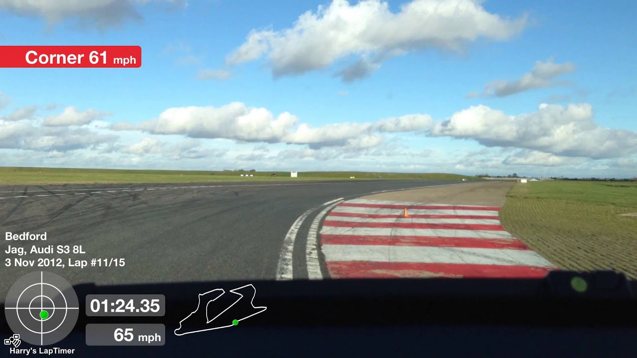 Bedford Autodrome GT Circuit Lap 11 - YouTube