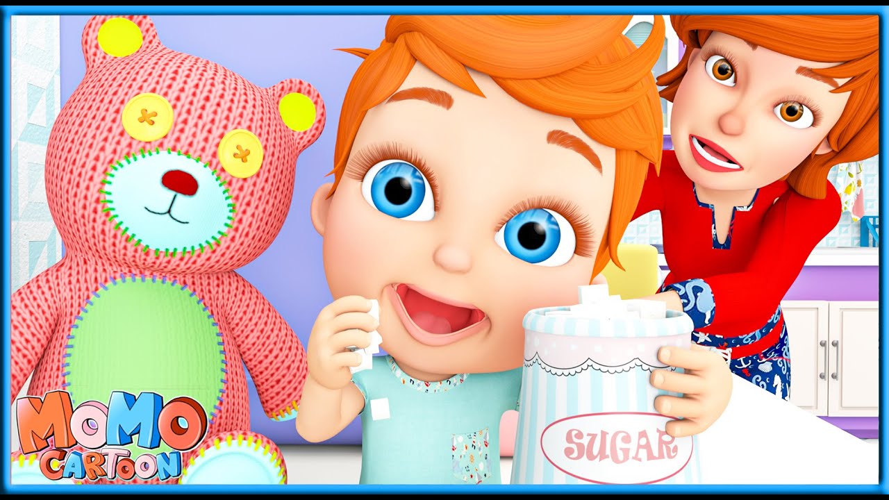 ジョニー、おさとうをたべた？( jonii osatou wo tabeta? ) | 子供のための歌" - Momo Cartoon ...