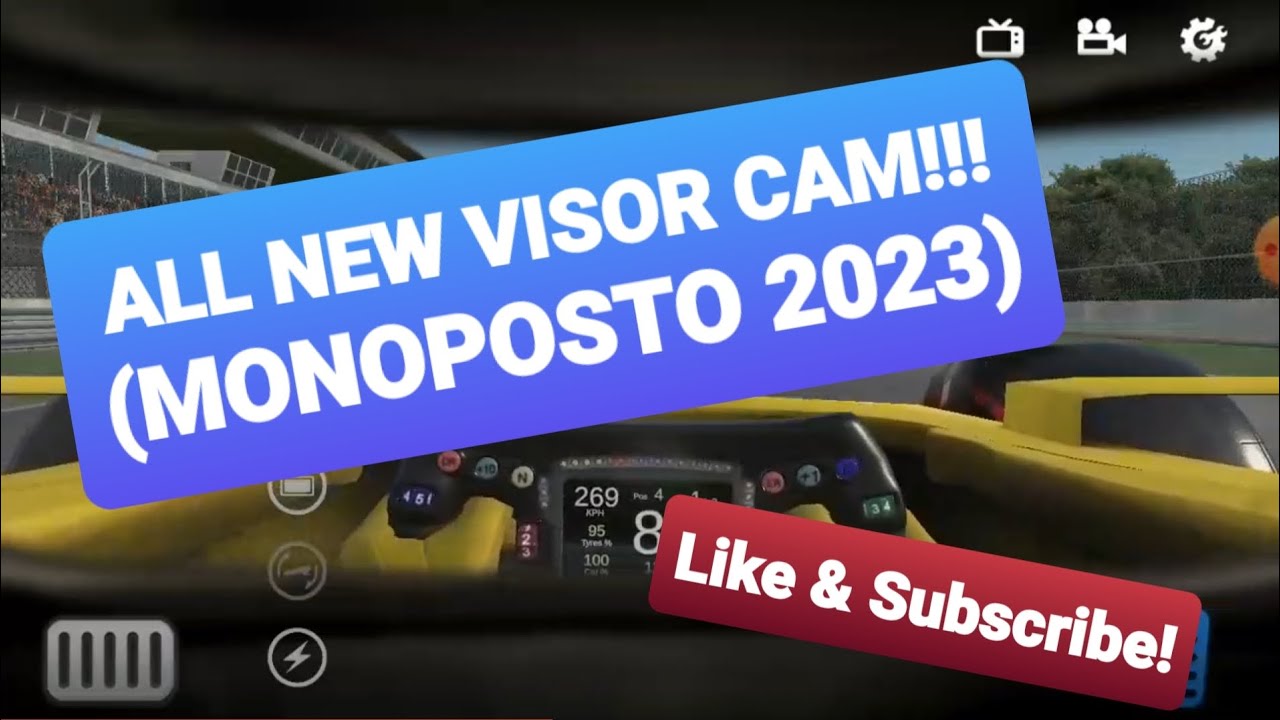 ALL NEW VISOR CAM & PODIUM ANIMATION!! (Monoposto 2023) - YouTube