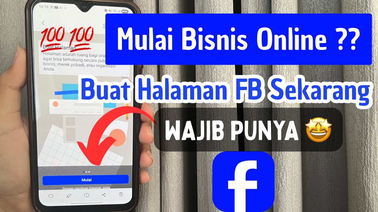 Cara Membuat Halaman Di FB Profesional - YouTube