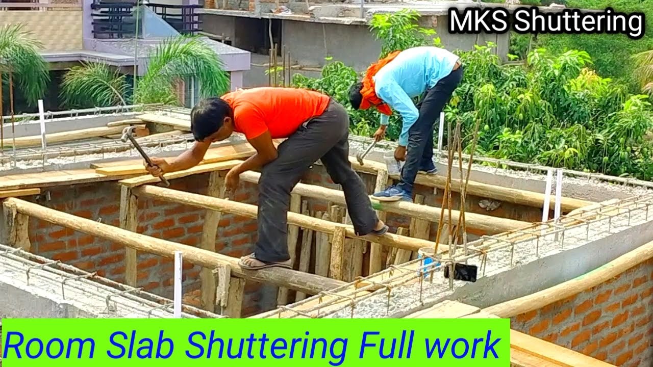 12×10 Room Size Slab Shuttering Full Complete work | In Ceiling ...