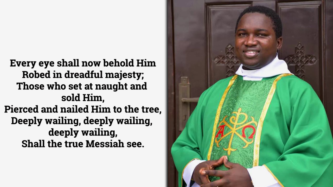 Hymn: Lo! He Comes, with Clouds Descending. Tune: Helmsley. - YouTube