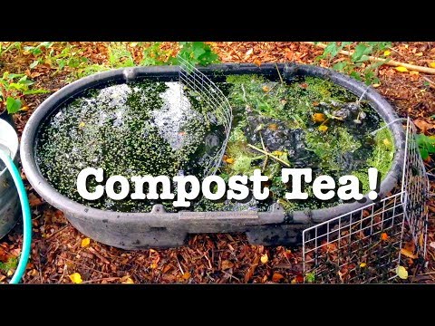 Compost Tea - Simple Bubbler - YouTube
