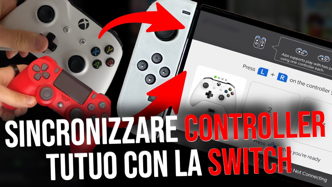 Sincronizzare Controller TuTuo con la Switch (2025) - YouTube