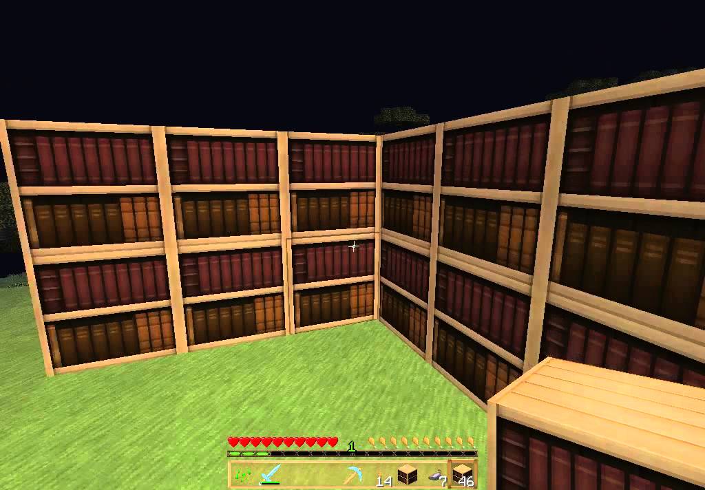 COMO HACER UN LIBRO, LIBRERIA Y MESA DE ENCANTAMIENTO EN MINECRAFT ...