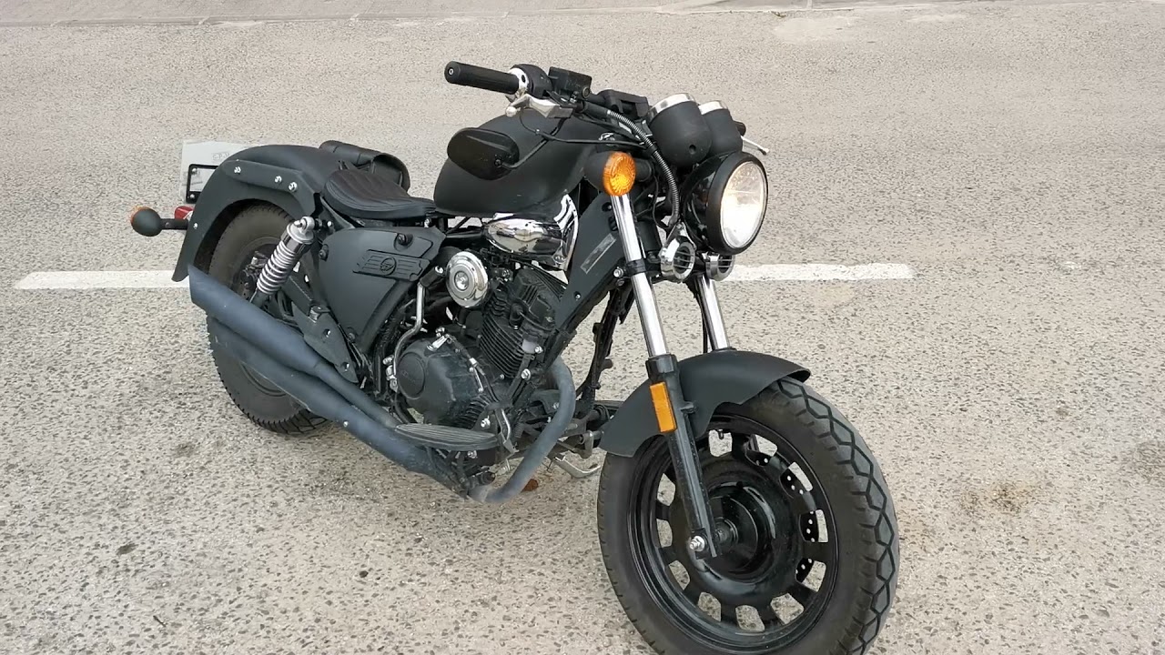 Nuevo manillar keeway superlight #custom - YouTube
