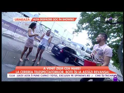 Raluca Dumitru și Natalia Mateuț, udate până la piele de Răzvan Botezatu