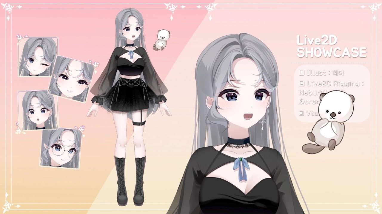 [Live2D Showcase] Virtual 버츄얼 캐릭터 리깅 쇼케이스 44 버튜버 브이튜버 - YouTube