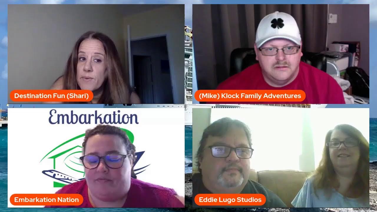 Live with Friends Destination Fun, Eddie Lugo Studios, and Klock Family ...