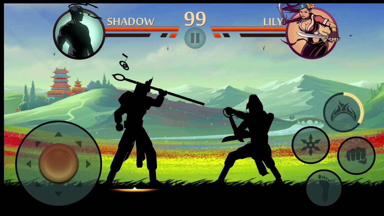 Tournament stage 11 Act 4 | Shadow vs Lily | Shadow Fight 2 - YouTube
