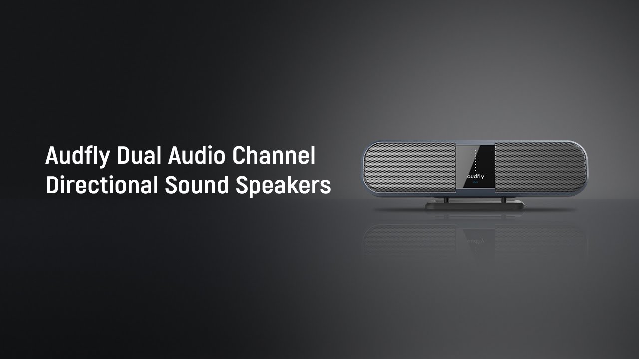 Audfly X2 ultrasonic directional speaker - YouTube