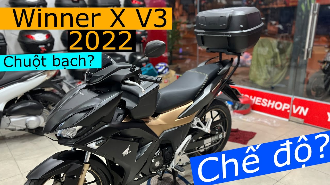 Winner X V3 2022 Lên Cảng HRV - Thùng Givi Chính Hãng - Yohe Shop - YouTube