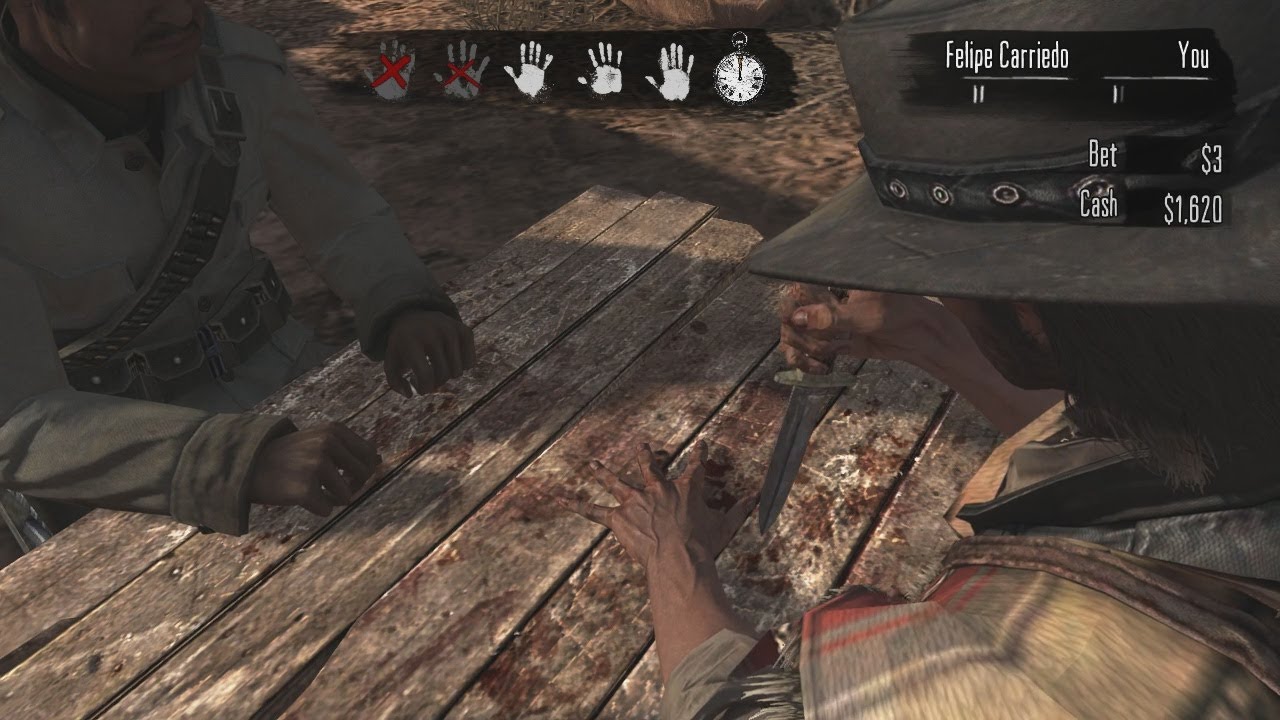 How to win at Five Finger Fillet in Torquemada in Red Dead Redemption ...