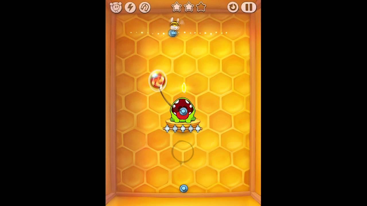 Cut The Rope Level 10: Buzz Box 3 Stars Full Walkthrough - YouTube