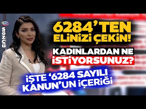 Türkiye'nin Yeni Gündemi 6284 Sayılı Kanun! Çağla Atlı Canlı Yayında Kanun İçeriğini Anlattı