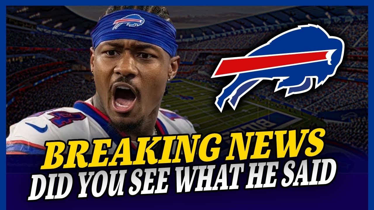HE HAS BARELY LEFT AND HAS ALREADY SPOKEN BAD ABOUT BUFFALO ! BUFFALO ...