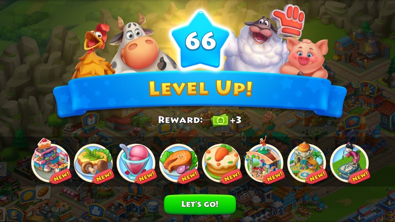 TOWNSHIP LEVEL 66 GAMEPLAY # 2 - YouTube