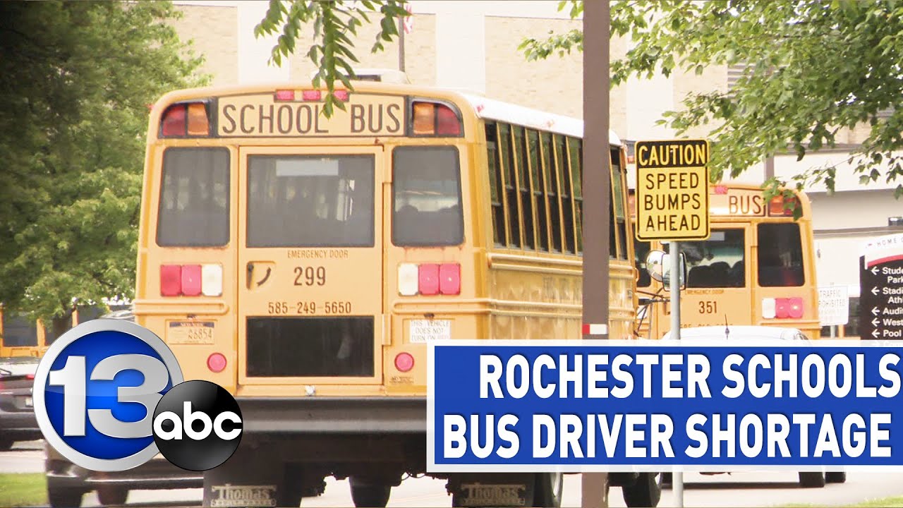 RCSD in 'crisis', scrambling to get bus drivers to transport kids - YouTube