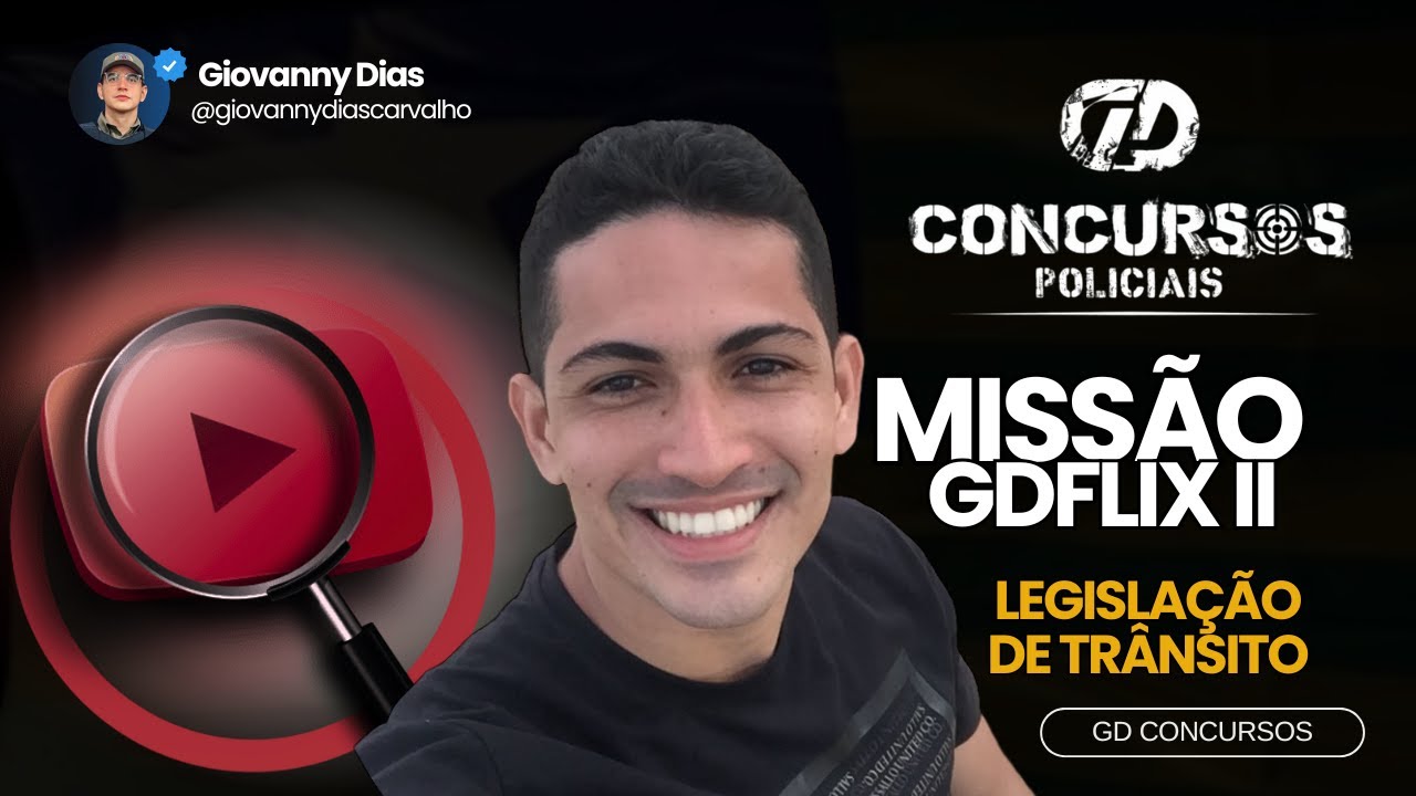 GDFLIX II - GD CONCURSOS - LEGISLAÇÃO DE TRÂNSITO - YouTube