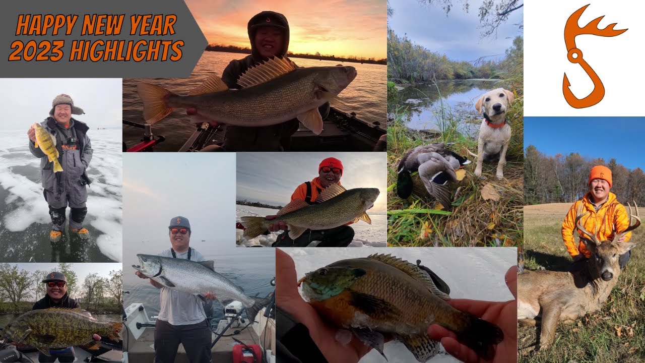 Happy New Year! (What A Great Year Of Hunting and Fishing! Multiple ...