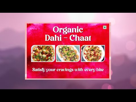 Organic dahi chaat template design #template #graphicdesign - YouTube