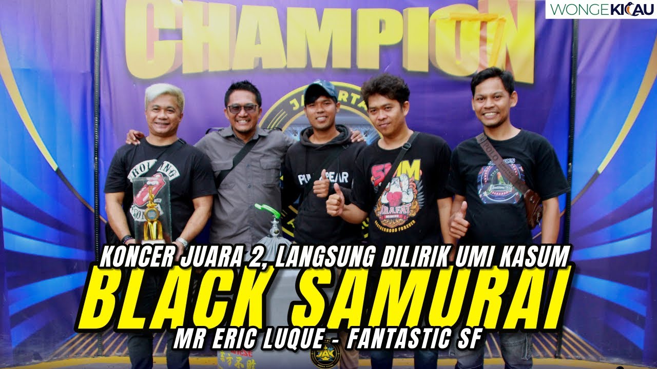 KONCER JUARA 2, MURAI BLACK SAMURAI LANGSUNG DILIRIK UMI KASUM I MR ...
