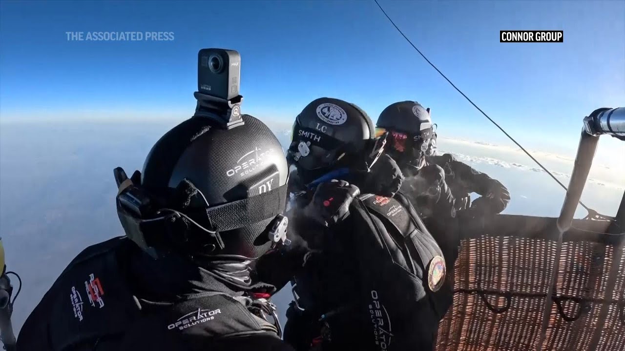 Pararescue Specialists set new skydiving world record - YouTube