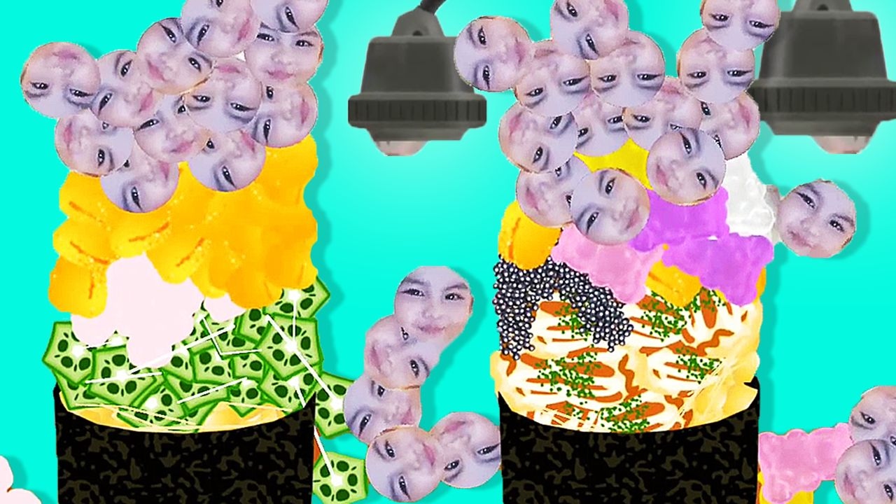 The Veritable Sushi Master | Play Kitchen Making Fun Sushi | Cooking ...