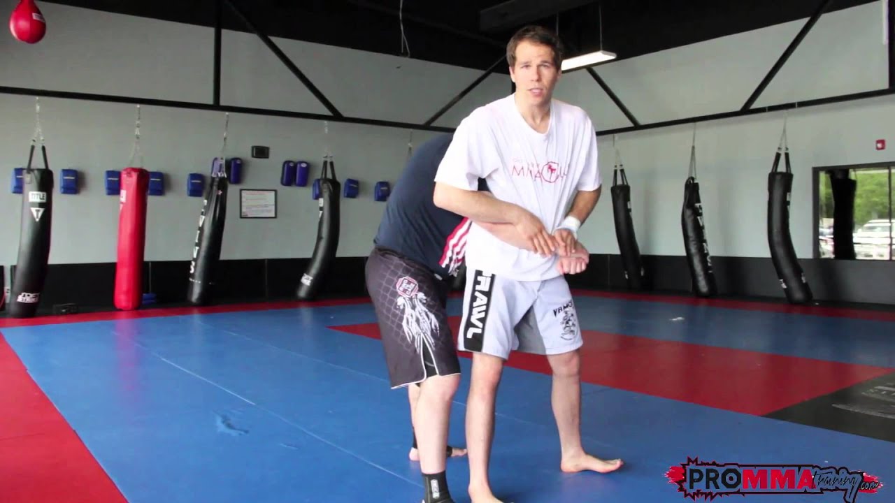 Prommatraining: Alex Vamos Escaping when opponet has your back standing ...