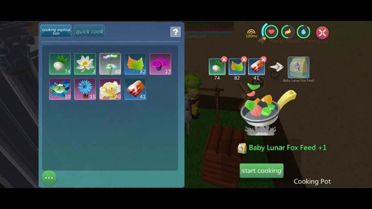 MAKING BABY & LUNAR FOX FEEDS. UTOPIA ORIGIN - YouTube