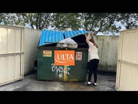 DUMPSTER DIVING - I CHECKED OUT A FEW DUMPSTERS AND THIS IS WHAT I ...