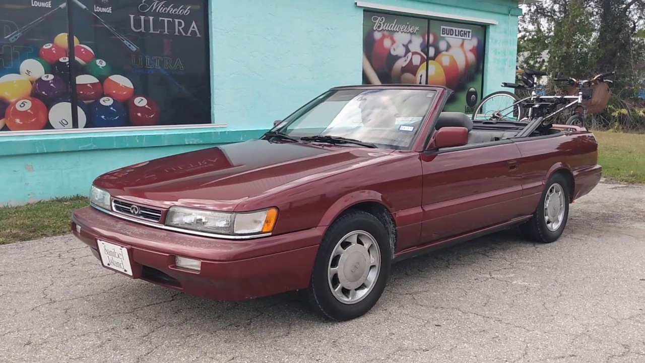 Infiniti M30 Convertible by Drivin' Ivan - YouTube