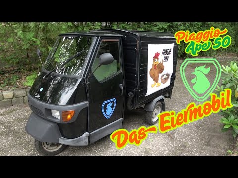 Piaggio Ape 50 - Kurzvorstellung Eiermobil