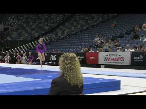 Kylie Smith  - Vault 1 -  2025 Xfinity U.S. Championships -  Junior Women Day 1