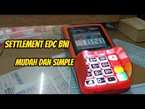 CARA SETTLEMENT MESIN EDC BNI | BANK BNI SETTLEMENT - YouTube