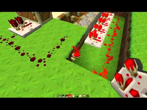 Minecraft - How to make a redstone chest trap - YouTube